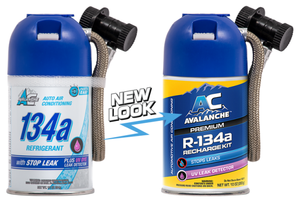 Premium 10oz A/C R-134a Recharge Kit with Smart Clips